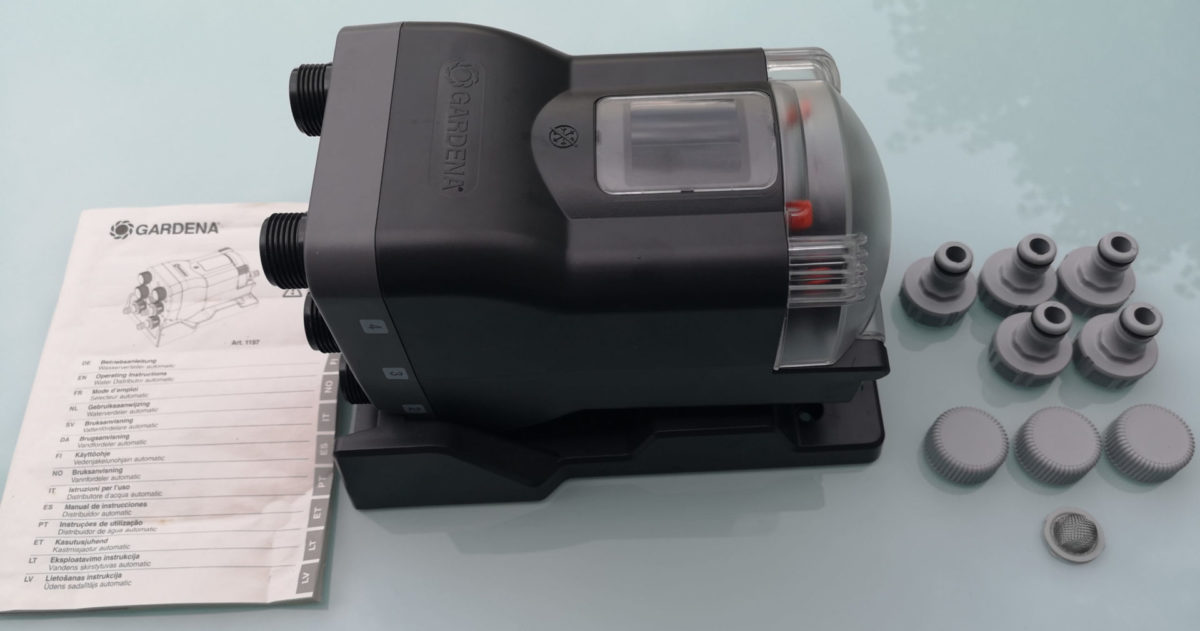 This is how the Gardena 6-way automatic water distributor works ...