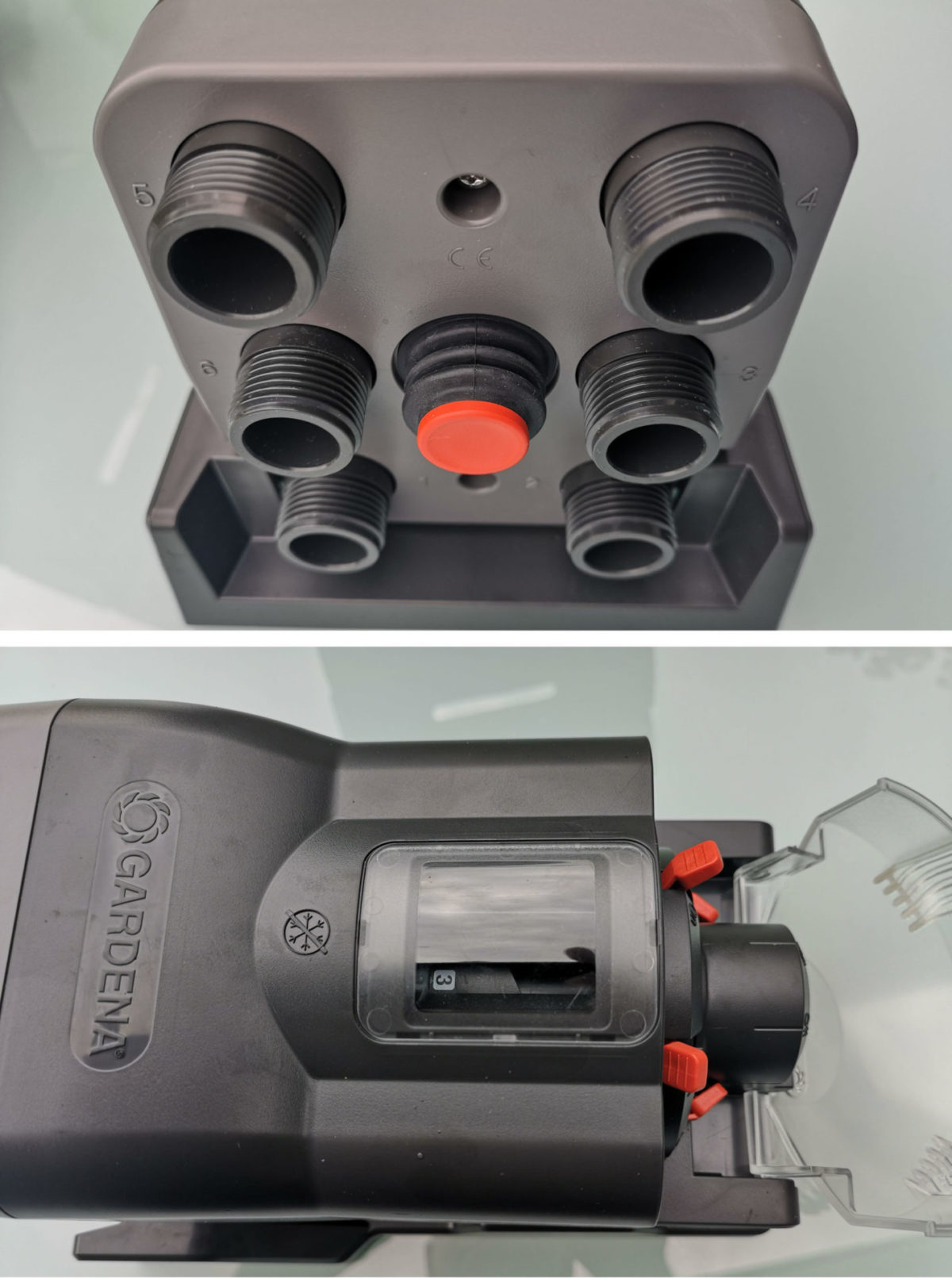 This is how the Gardena 6-way automatic water distributor works ...