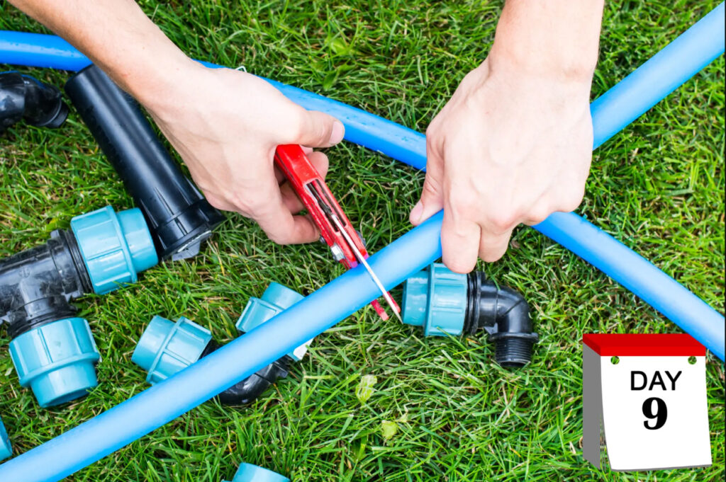 How to realize automatic garden irrigation in just 10 days - Irrigation ...