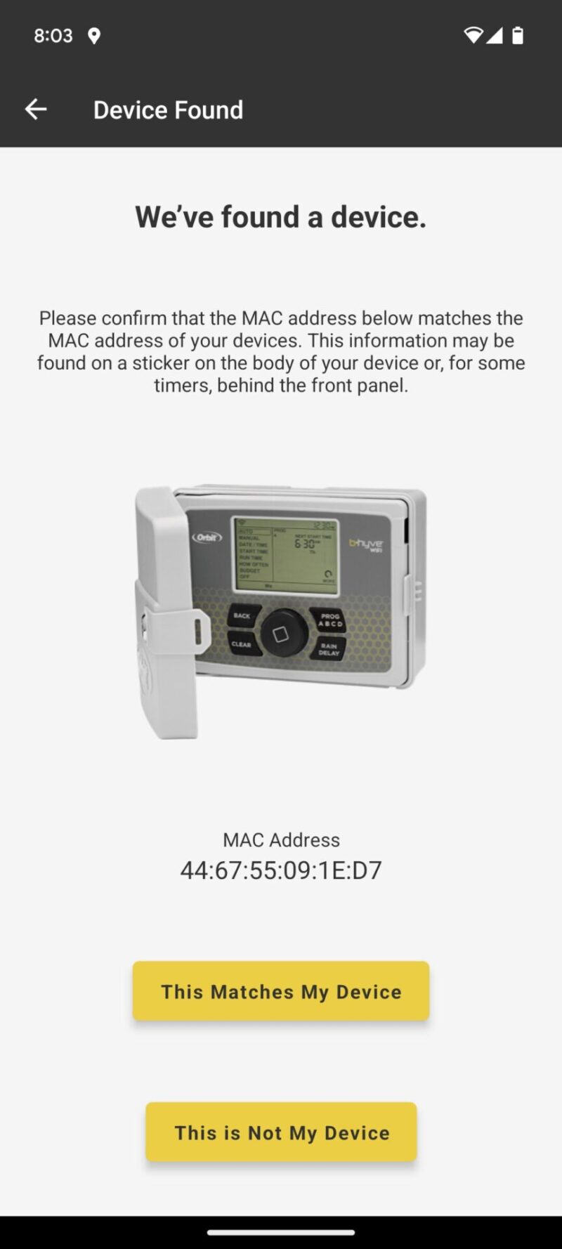 Orbit B-hyve Smart Outdoor irrigation controller in the test ...